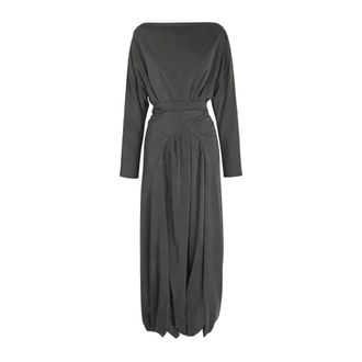 Cortana Femme, Robes, Vert, Taille: 38 FR Robe Longue Olvido