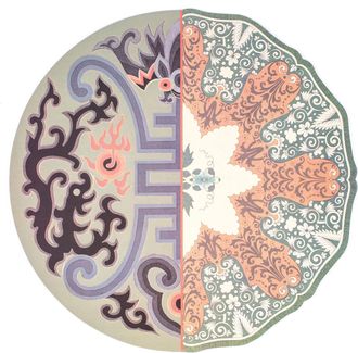 Seletti Tablemat In Pp+Cork Ø cm. 37 Hybrid-Marozia