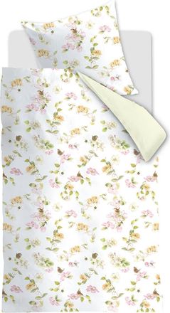 Marjolein Bastin Honeysuckle bettw&auml;sche-Set 2 TLG. - 155x220 - Pastell - Baumwolle - mit Rei&szlig;verschluss