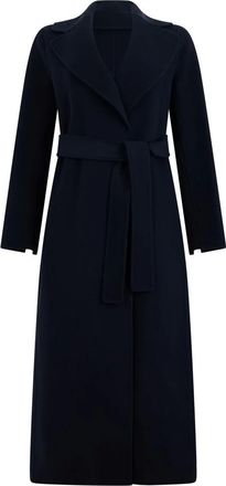 Max Mara Femme, Manteaux, Bleu, Taille: 38 FR Poldo Long Coat