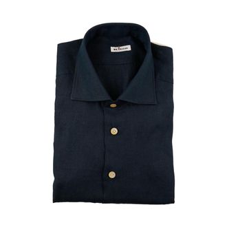 Kiton Homme, Chemises, Bleu, Taille: 2XL Casual Chemises