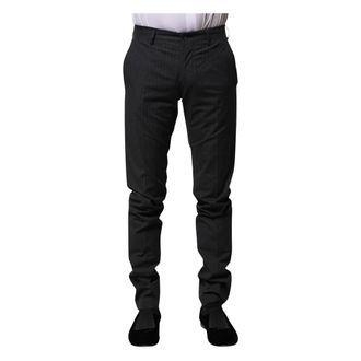 Dolce & Gabbana Homme, Pantalons, Gris, Taille: XS Pantalon de costume
