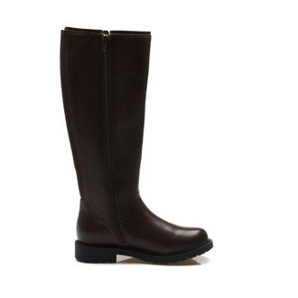 Lands End Leder-Reitstiefel, Damen, Gr&ouml;&szlig;e:38H regular, Braun, Leder, by Lands End