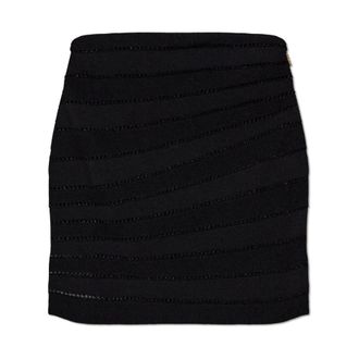 Balmain Kurzer Rock - - Skirts - Damen - Schwarzk - L