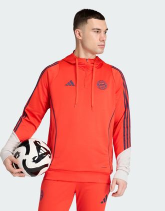 adidas adidas Performance - FC Bayern 25/26 - Sweat &agrave; capuche - Rouge hi-res