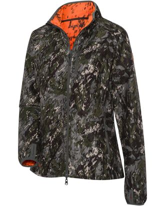 Parforce Damen Wendefleecejacke greenSphere Signal Oliv/Signalorange, XXL