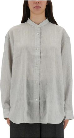 STUDIO NICHOLSON Femme, Blouses et Chemises, Blanc, Taille: 38 FR Dilys Shirt