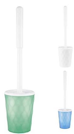 Spirella WC B&uuml;rste Klob&uuml;rste Toilettenb&uuml;rste hochwertig Pool &Oslash;xH: 11 x 44cm - Gr&uuml;n