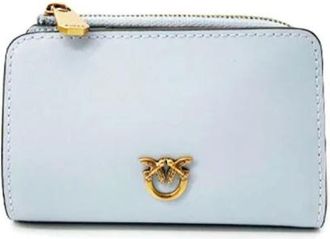 Pinko Pinko, Femme, Accessoires, Bleu, Taille: ONE Size Compact Wallet