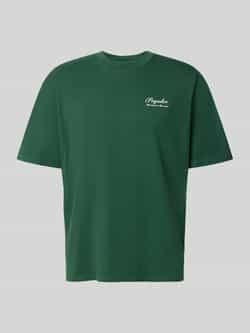 Pegador Oversized Fit T-Shirt mit Label-Detail Modell Morcote