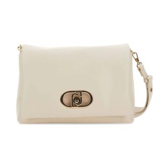 Liu Jo Femme, Sacs, Blanc, Taille: ONE Size LaPuffy Grande Sac Bandouli&egrave;re