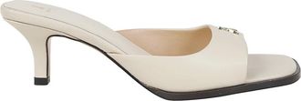 Patrizia Pepe Femme, Chaussures, Blanc, Taille: 37 EU Heeled Mules