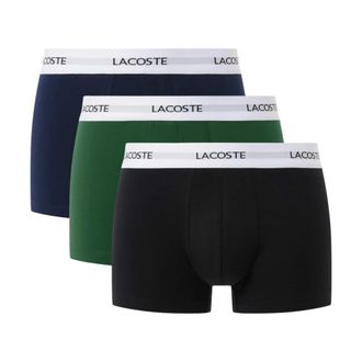Lacoste Homme, Sous-v&ecirc;tements, Multicolore, Taille: L Tripack Boxers Stretch Coton
