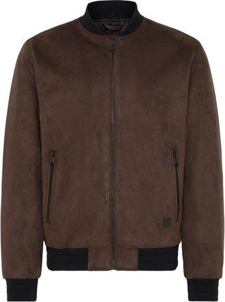 Indicode Lederjacke IDRielo Modische Kunstlederjacke mit elastischen B&uuml;ndchen