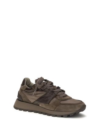 Brunello Cucinelli Womens Suede Sneakers Torba