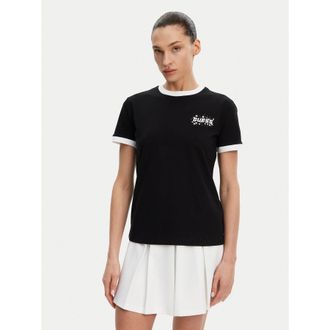 Guess T-Shirt V5GI11 I3Z14 Schwarz Regular Fit