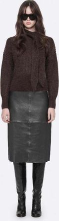 AllSaints Olivia Rock in Schwarz/Braun-Multi