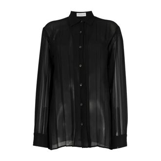 Dries Van Noten Femme, Blouses et Chemises, Noir, Taille: 36 FR Chemises