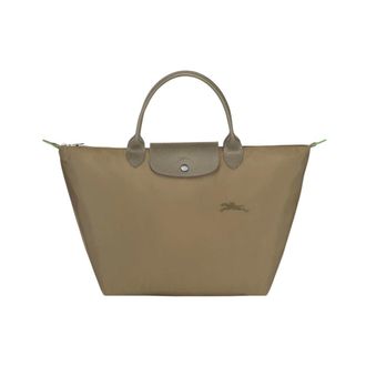 Longchamp Femme, Sacs, Vert, Taille: ONE Size Le Pliage Sac port&eacute; main M