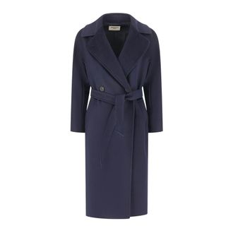 Max Mara Resina Coat - - Coats - Damen - Blau - S