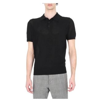 Roberto Collina Polo Shirt - - Tops - Herren - Schwarzk - L