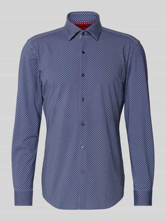 HUGO BOSS Slim Fit Businesshemd mit Kentkragen Modell KENNO