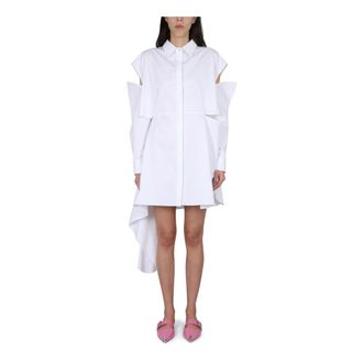 Alexander McQueen Day Dress - - Dresses - Damen - Wei&szlig; - S