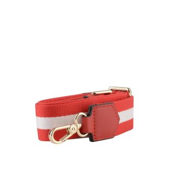 Pourchet Femme, Sacs, Rouge, Taille: ONE Size Bandouli&egrave;re Rayures