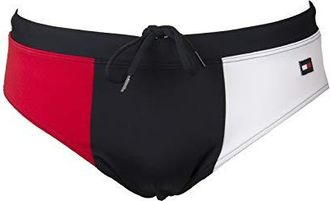 Tommy Hilfiger Slip de Bain Homme Maillot de Bain mer ou Piscine TH Article XM0XM02376 Brief, DW5 Desert Sky, M