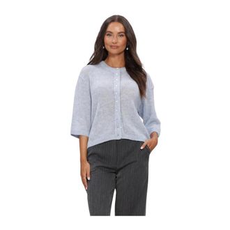 Modstr&ouml;m Bailormd Cardigan - - Knitwear - Damen - Blau - L