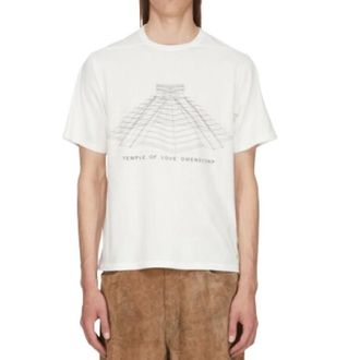 Rick Owens Homme, Tops, Blanc, Taille: S Rick Owens T-shirts et Polos