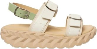 4CCCCees 4Ccccees, Femme, Chaussures, Blanc, Taille: 40 EU Sandalo sportivo