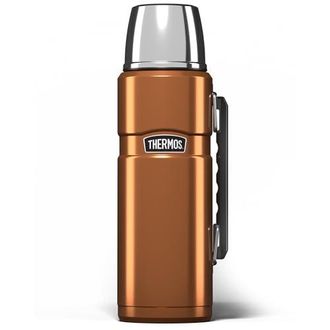 Thermos Thermos Très Grande flasque de 1,2 L en Acier Inoxydable, Acier Inoxydable, cuivré, 33.6 x 11.99 x 33.6 cm