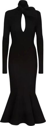 The Attico Femme, Robes, Noir, Taille: 38 FR Isabel Midi Dress