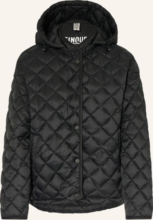 Cinque Cinque Steppjacke Ciphil Mit Abnehmbarer Kapuze schwarz