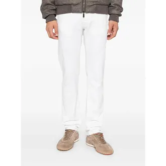 Jacob Cohen Logo-patch Straight-leg Jeans