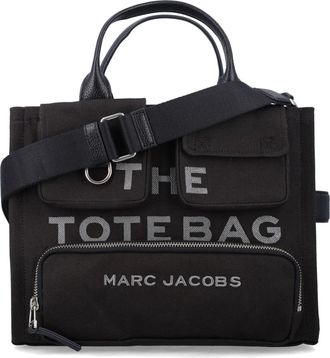 Marc Jacobs Femme, Sacs, Noir, Taille: ONE Size The Medium Tote Cargo