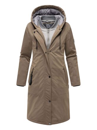 Marikoo Damen Winterjacke Ledalaa mit Kapuze
