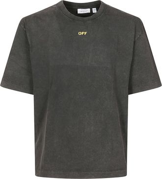 Off-white Homme, Tops, Noir, Taille: XL Fallen Caravaggio Skate T-Shirt