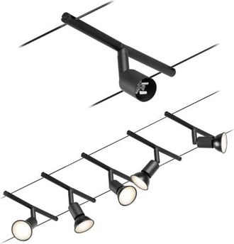 Paulmann Wire Set Salt max5x10W GU5,3 Schwarz matt