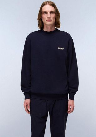 Napapijri Sweatshirt B-SMALL BOX C BLACK BEAUTY Rundhals, regular fit