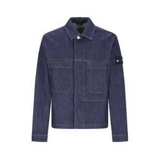 Stone Island Coach Jacket - - Jackets - Herren - Blau - L
