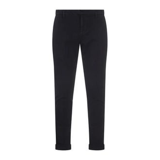 Dondup Blaue Slim Chino Hose - - Trousers - Herren - Blau - W30