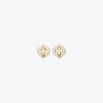 Tory Burch Moondance Perlen-Ohrstecker