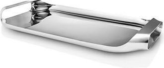 Eva Solo Eva Solo | Plateau de Service 43 x 25 cm en Acier | Évitez Les déversements de café et Le Contenu renversé - Les poignées Profondes améliorent la stab