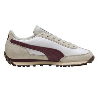 Puma Easy Rider Sneaker f&uuml;r Damen, Wildleder (Wei&szlig;/Burgunderrot)