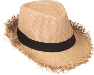Generic Chapeau de soleil en paille | Couvre-chef de f&ecirc;te | Chapeau de cowgirl occidental | Pour l&eacute;t&eacute;, la randonn&eacute;e, la piscine, le golf, la p&ecirc;che, les voyage