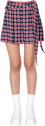 Moschino Multicolor Eyelets Shorts - Multicolor