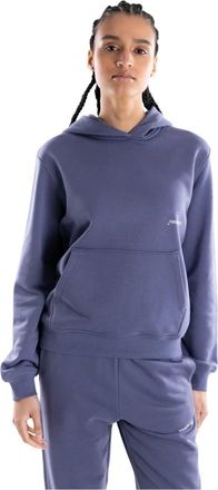 Hinnominate Hinnominate, Femme, Sweatshirts et sweats &agrave; capuche, Bleu, Taille: 40 FR Cotton Sweat &agrave; capuche