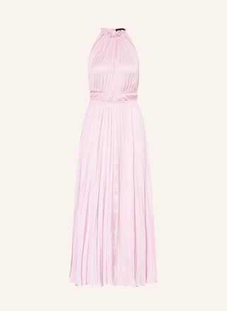 Maje Plisseekleid rosa